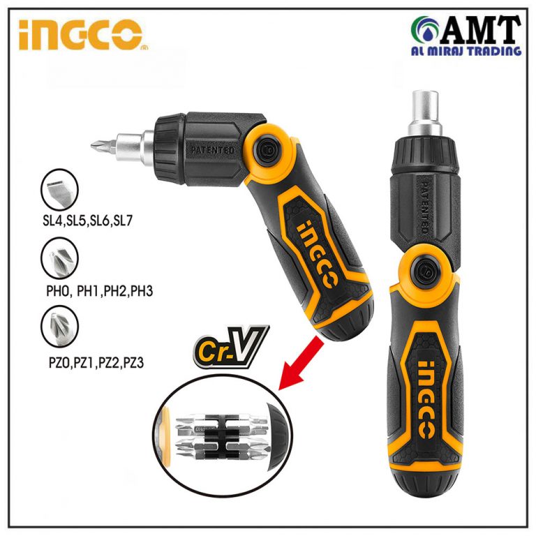 INGCO 13 IN 1 Ratchet screwdriver set - AKISD1208