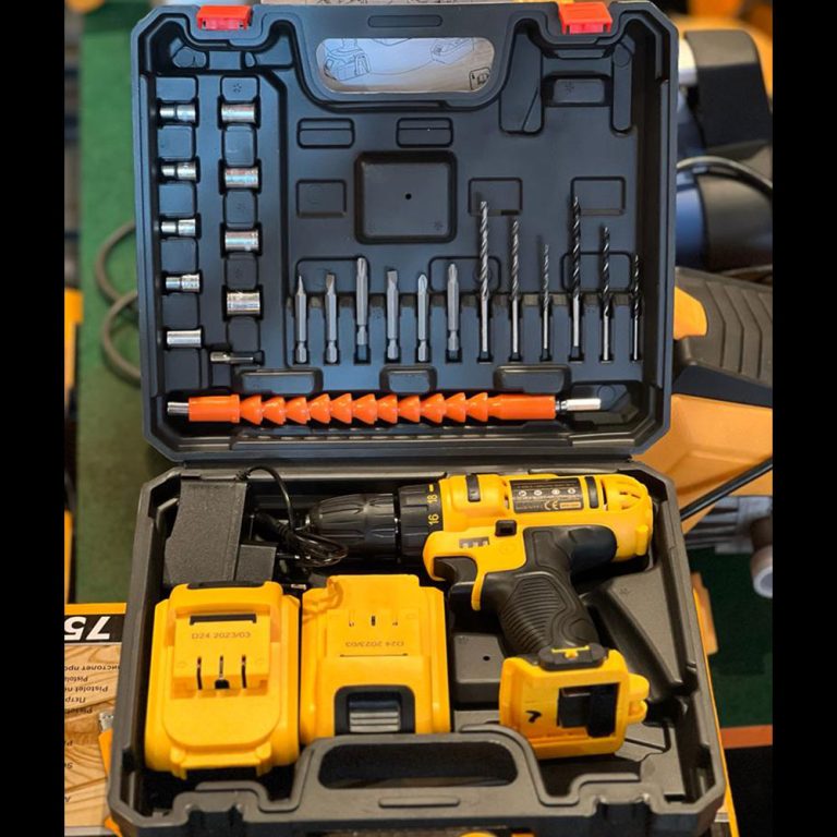 Superstar 24V Cordless Drill Machine Set - Al Miraj Trading