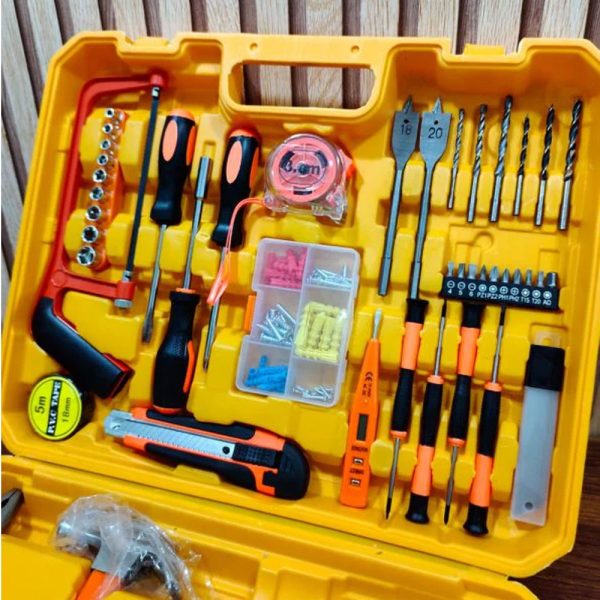 117 Pcs 48V Commercial Drill Tool Box - Al Miraj Trading