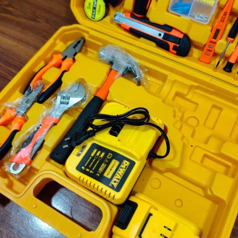 117 Pcs 48V Commercial Drill Tool Box - Al Miraj Trading