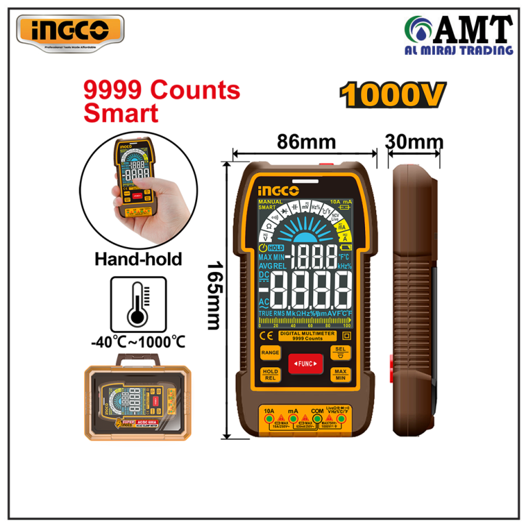 INGCO Digital multimeter - DM110004 | Al Miraj Trading