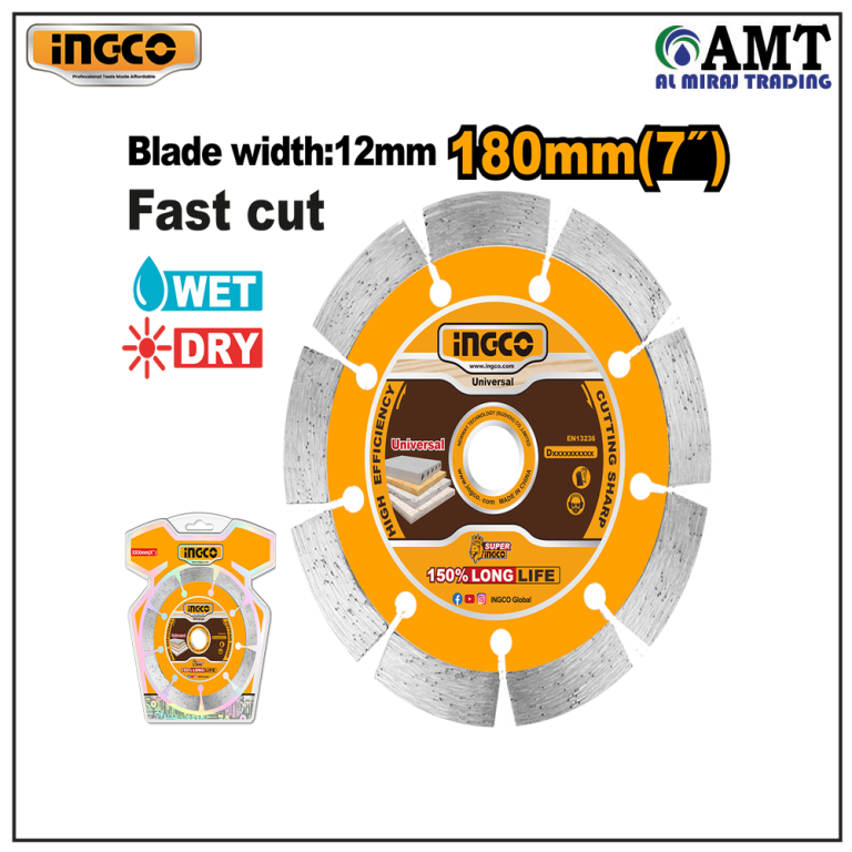 INGCO Dry diamond disc - DMD0118013 | Al Miraj Trading
